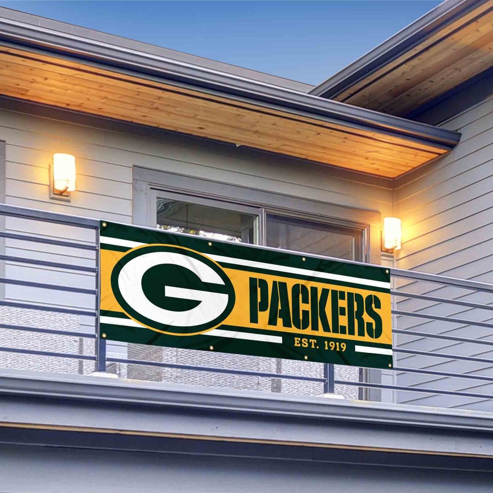Green Bay Packers Large 6 Foot Banner | eBay