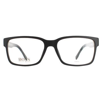 Hugo Boss Eyeglasses BOSS 0831/IT DL5 Matte Black Men | eBay