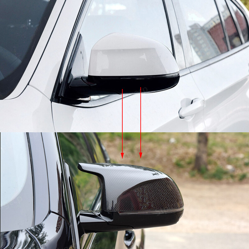 For 2014-2018 BMW X3 F25 X5 F15 X6 F16 M Style Carbon Fiber Side Mirror ...