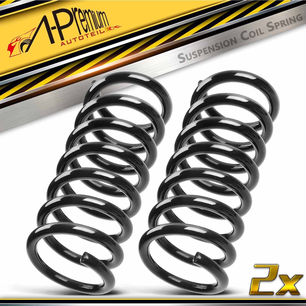 Coil Springs 2006 Chevy Equinox Struts A-Premium Rear Coil Spring Set ...