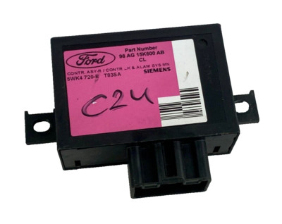 2000 Ford Focus Mk1 Immobilizer IMMO Control Module Unit 98AG15K600AB ...
