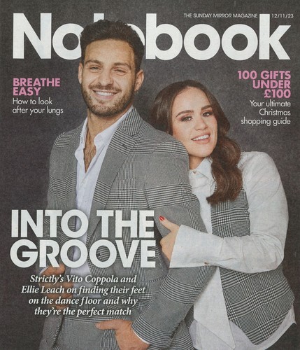 UK Sunday Mirror Notebook Magazine: Vito Coppola, Ellie Leach, Nermina ...