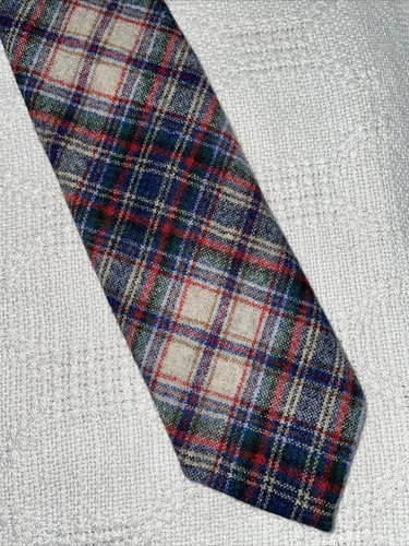 Pendleton Dress Tie Mens Size 55” Blue Plaid Business Formal City | eBay