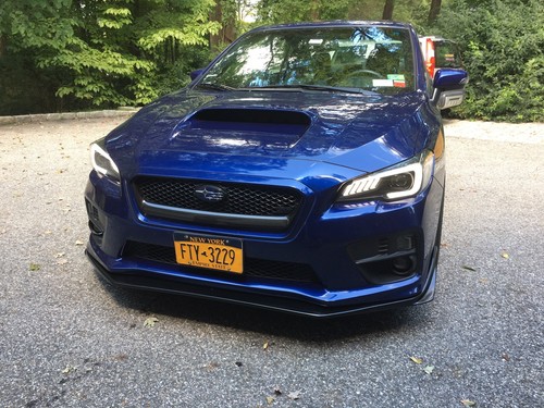 Fits 15-17 Subaru WRX STI S208 Style Front Bumper Lip Spoiler - PU for ...