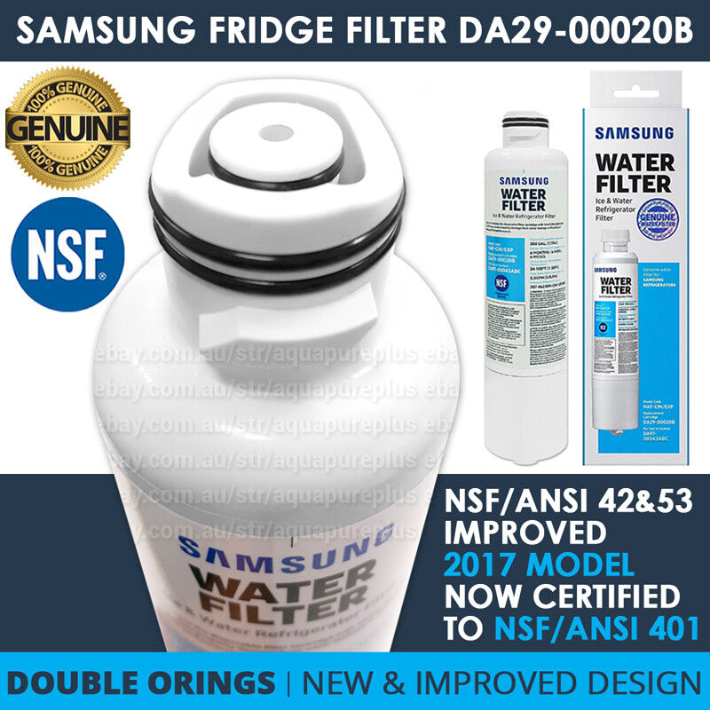 2X T90001 Samsung Fridge Premium Genuine Water Filter DA29-00020B ...