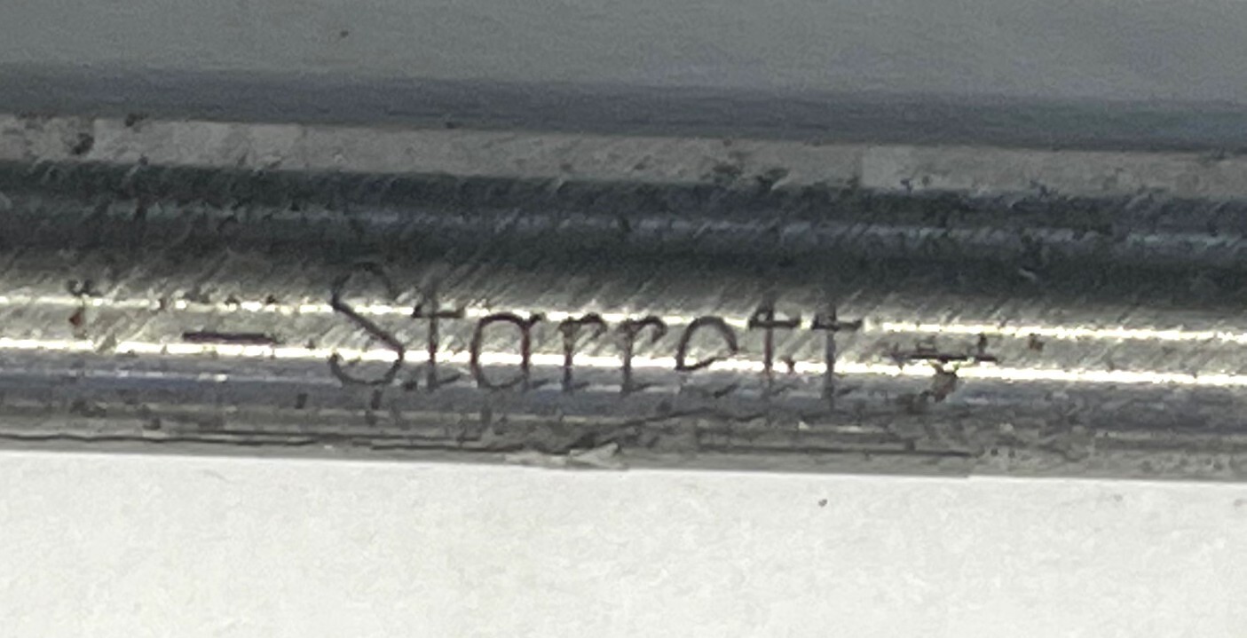 Starrett 234B-6 End Measuring Rod / Setting Standard without Handle, 6 ...