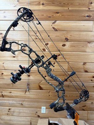 MINT APA Black Mamba PRO RH 70lb Compound Camo Hunting Bow Package Hunt ...