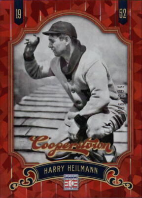 2012 Panini Cooperstown Crystal Collection Red #31 Harry Heilmann /399 ...