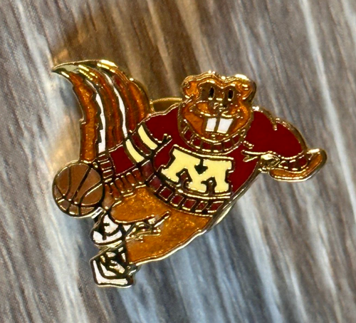 Vintage Extra Small 1" University of Minnesota MN Gophers Basketball ...