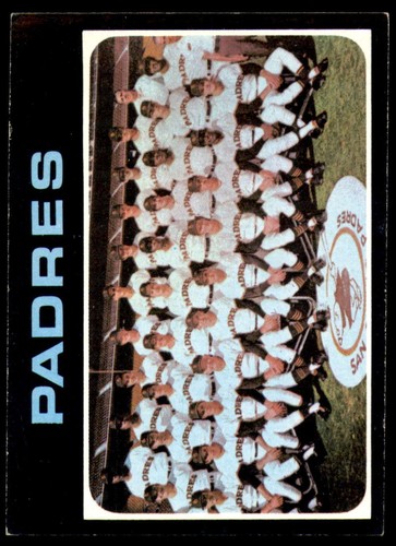 1971 Topps #482 Padres Team Excellent+ Padres ID:193698 | eBay