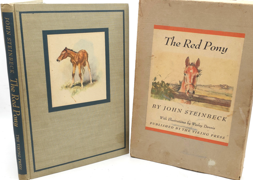 1945 The Red Pony Kid Book John Steinbeck First Illustrated Edition ...