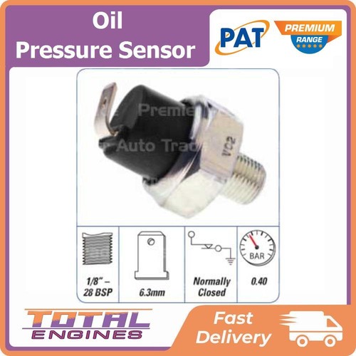 PAT Premium Oil Pressure Sensor fits Mitsubishi Pajero iO QA 1.8L 4Cyl ...