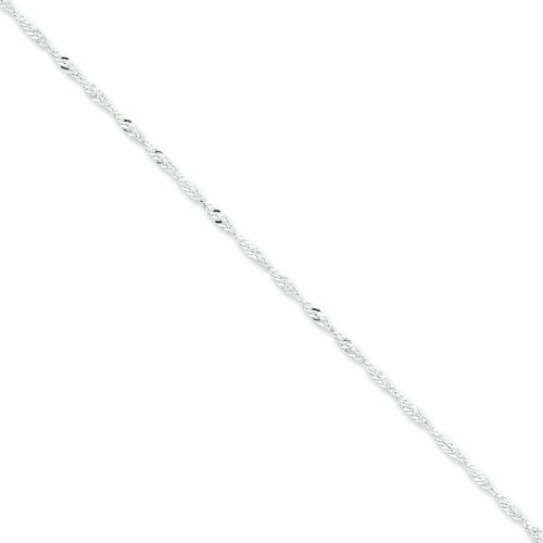925 Sterling Silver 20” 2mm Singapore Chain Necklace * NEW | eBay