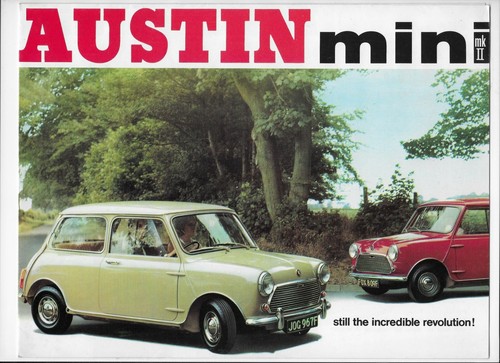 1968 Austin Mini Mk. II car brochure | eBay