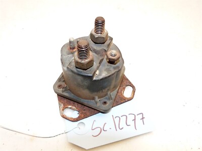 Sears Craftsman FF/18 Tractor Starter Solenoid | eBay