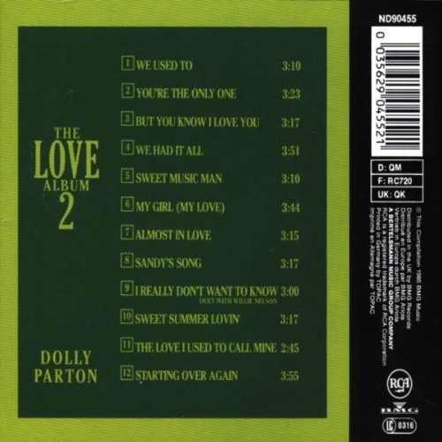 Dolly Parton The Love Album 2 (CD) | eBay