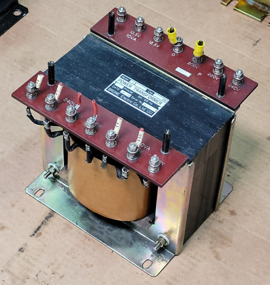 BRONE ELECTRIC CO. MODEL SC141??? POWER TRANSFORMER FROM MORI SEIKI SL ...