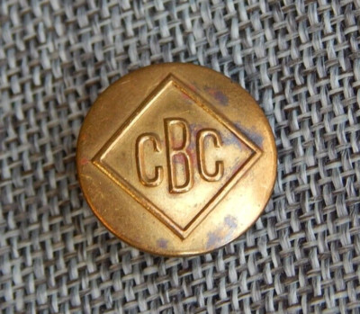 Antique Vtg Overall / Work Button CBC ~Apx: 3/4"~#717-f | eBay
