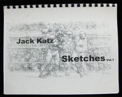 Jack Katz Sketches Volume 1 _RARE SIGNED w/Sketch - First Kingdom ...