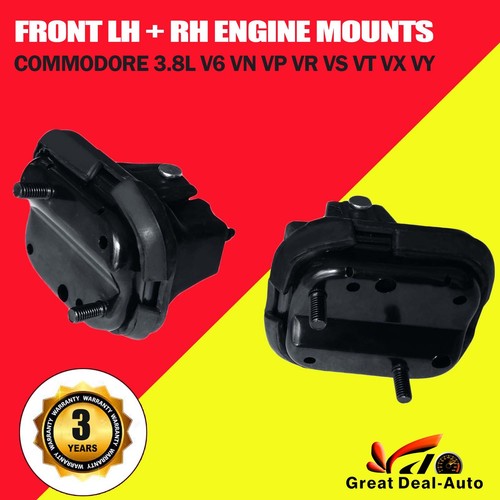 VN VP VR VS VT VX V6 3.8L Fit Holden Commodore Front Engine Mount Pair ...