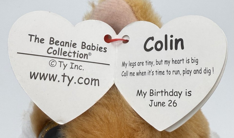 Ty Beanie Babies “Colin” the Corgi Puppy Dog Plush Toy | eBay