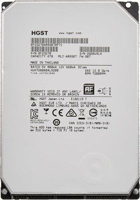 HGST Sun Oracle 8TB 7200rpm 3.5" SAS HDD HUH728080AL5200 7301588 ...