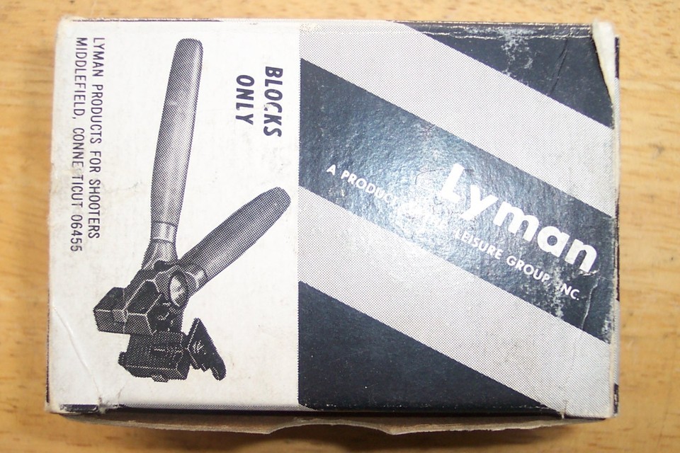 LYMAN 358495 DOUBLE CAVITY 38/357 CALIBER 141 GRAIN MOULD UNUSED IN ...