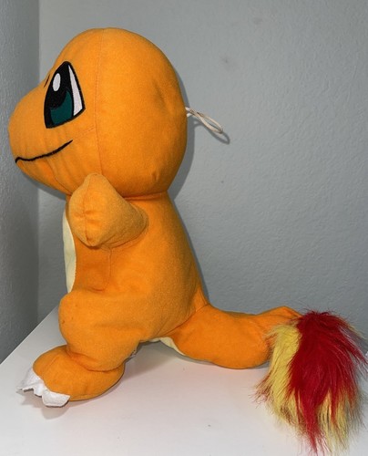 EUC 2015 Pokemon Charmander 14'' Plush Foam Filled The Toy Factory ...