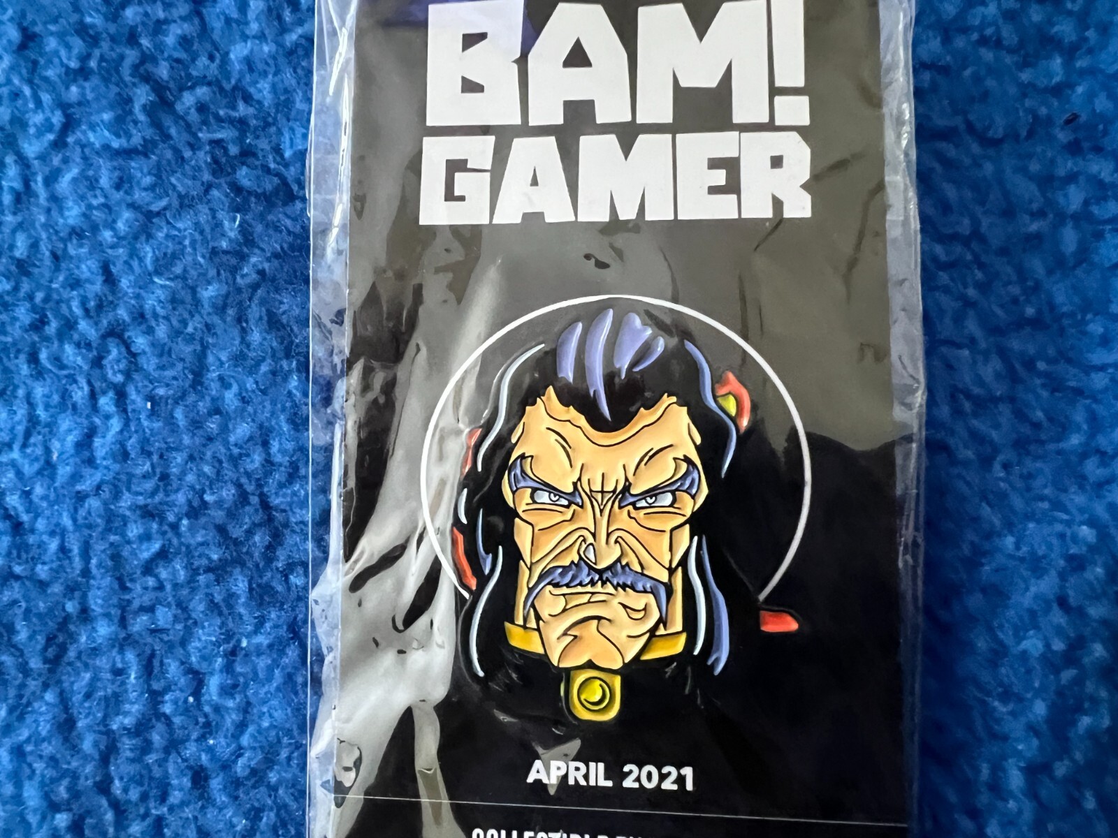 Contra VIDEO GAME Colonel Bahamut Enamel Pin LE /99 Rare Variant Bam ...