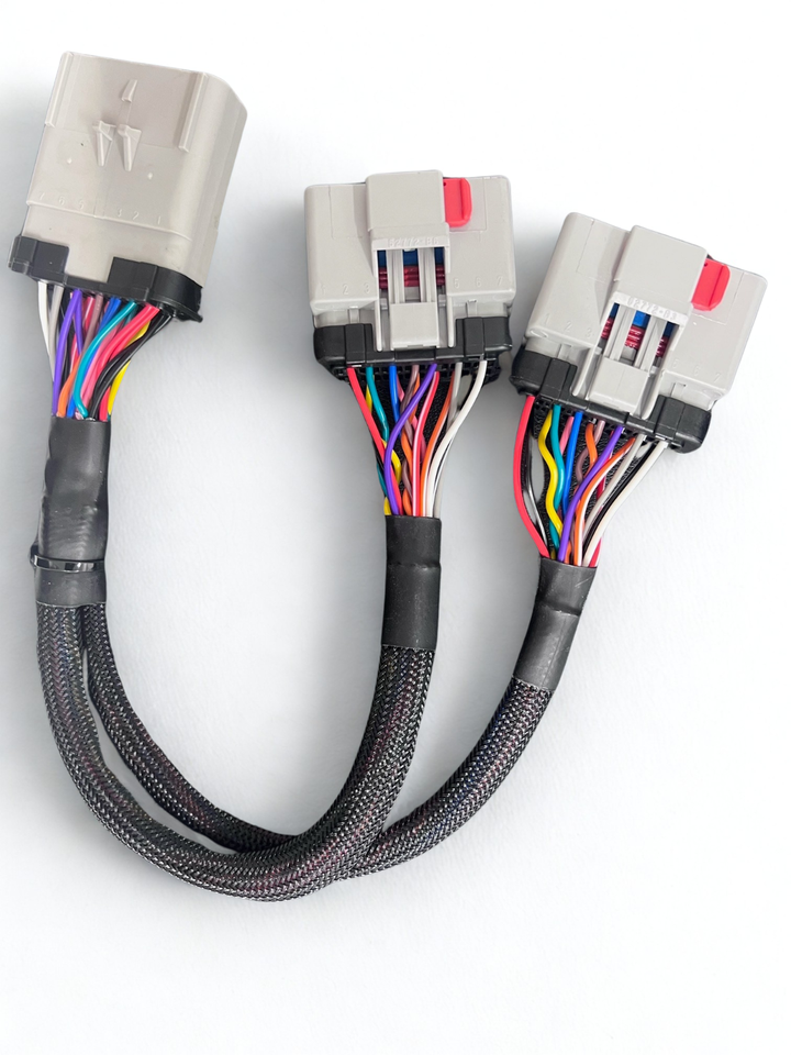 AVRGT RP1226 14-Pin Y Cable 1 Male to 2 Female Splitter, 20AWG Power ...