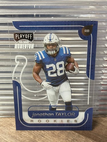 Jonathan Taylor 2020 Panini Chronicles Playoff Momentum M-7 Rookie | eBay
