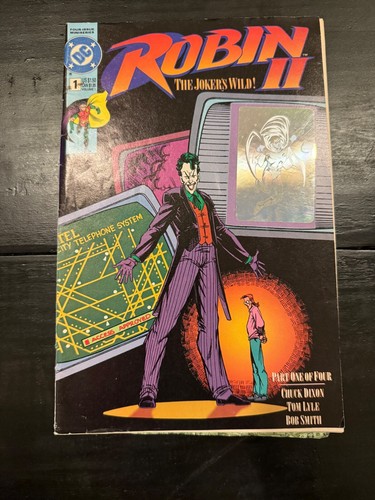 Robin II #1 The Joker's Wild 1991 DC Comics Hologram Cover | eBay