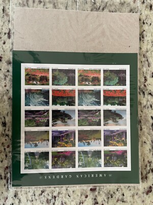 5461-5470 American Gardens Pane of 20 Forever Stamps Mint Sealed | eBay