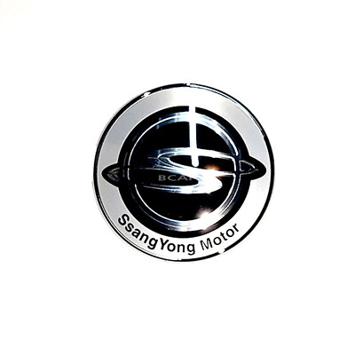 Genuine Chrome Logo Tailgate Emblem for 2000~2005 Ssangyong Musso | eBay