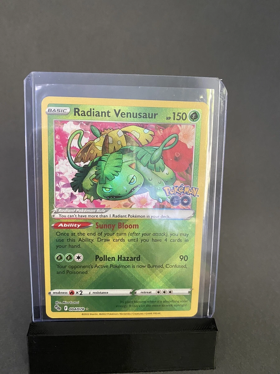 Shiny Venusaur Card