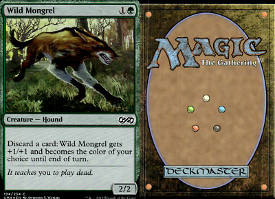 Magic the Gathering -MTG- Wild Mongrel Foil | eBay