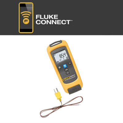 Fluke T3000 FC Wireless K-Type Temperature Module with Fluke Connect | eBay