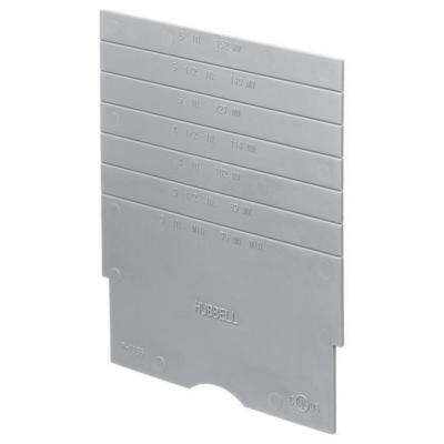 3 HUBBELL S1DIV1 SIDE TO SIDE DIVIDER PLATES FOR S1SP STYLELINE® /GFCI ...