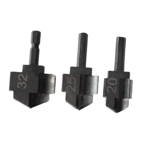 3x Ppr Lifting Stepped Drill Bit Metal Replacement Quick Change Reamer ...