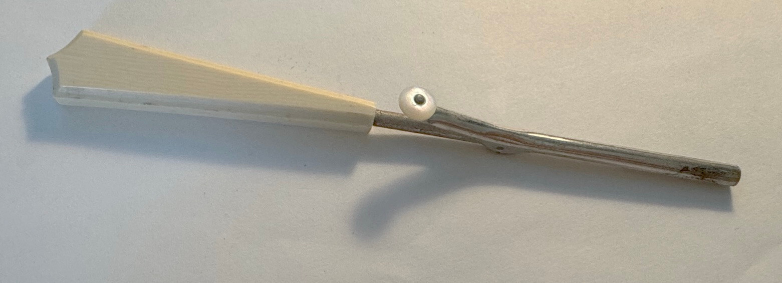 Vintage Celluloid Curling Hot Iron Hair Crimper Tool - 7 1/2" long | eBay