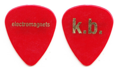 Eric Johnson Electromagnets Kyle Brock Red Guitar Pick - 2018/2019 ...