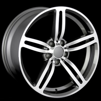 20 Inch 5x120 Wheels Rims 20x9.5 9.5 ET40 Square Set Fits BMW E60 545i ...