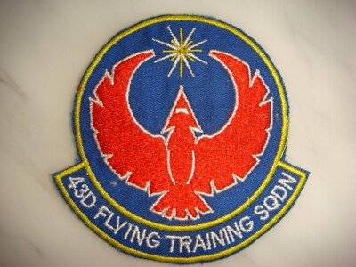US AIR FORCE 43rd FLYING TRAINING SQUADRON PATCH | eBay
