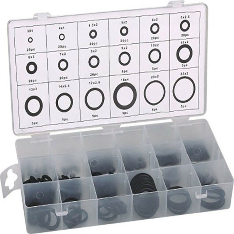 Convenient 225 Pcs O Ring Set for Easy and Reliable Sealing Performance | eBay UK