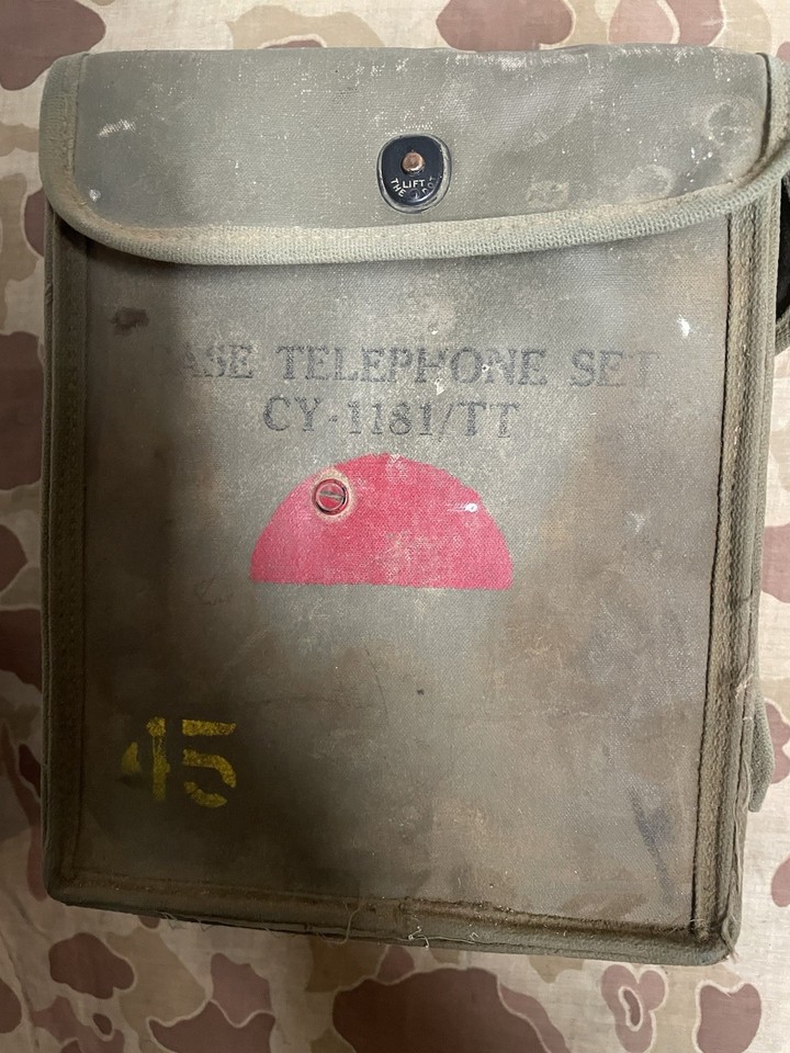 WW2/Korean/vietnam CY-1181/TT USMC UNIS Marked phone Radio Set Signal Corps | eBay