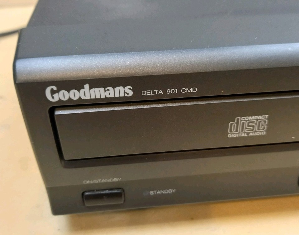 Goodmans Delta 901CMD MD CD Player Mini Disc Recorder Combo Vintage ...