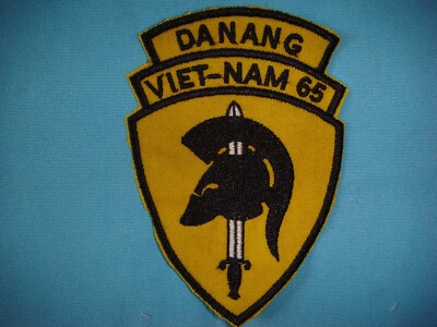 VIETNAM WAR PATCH, USAF 561st TACTICAL FIGHTER SQUADRON AT DANANG 1965 ...