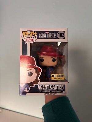 Agent Carter Funko Pop 2015 Hot Topic Exclusive Peggy Carter Gold Orb ...