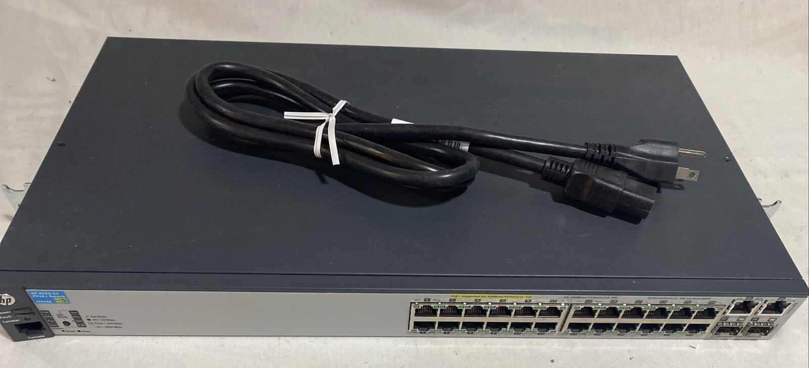 HP 2620-24 PPoE+ Switch (J9624A) - 12POE/12NonPOE/2SFP | eBay