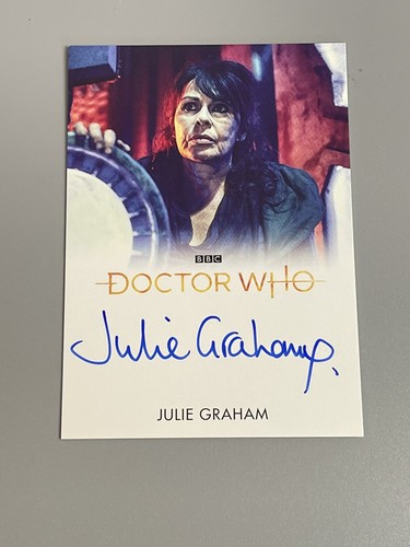 Julie Graham Rittenhouse Doctor Who Series 11 & 12 Full Bleed Auto As ...